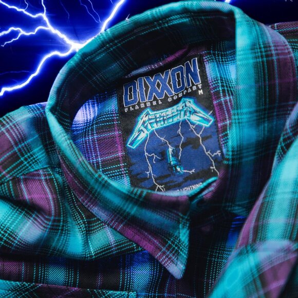 DIXXON | Shirts | Dixxon X Metallica Ride The Lightning Collab Limited ...